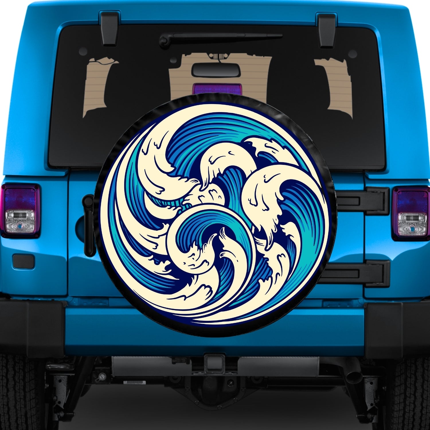 BLUE TIRE COVERS – COVERDOM