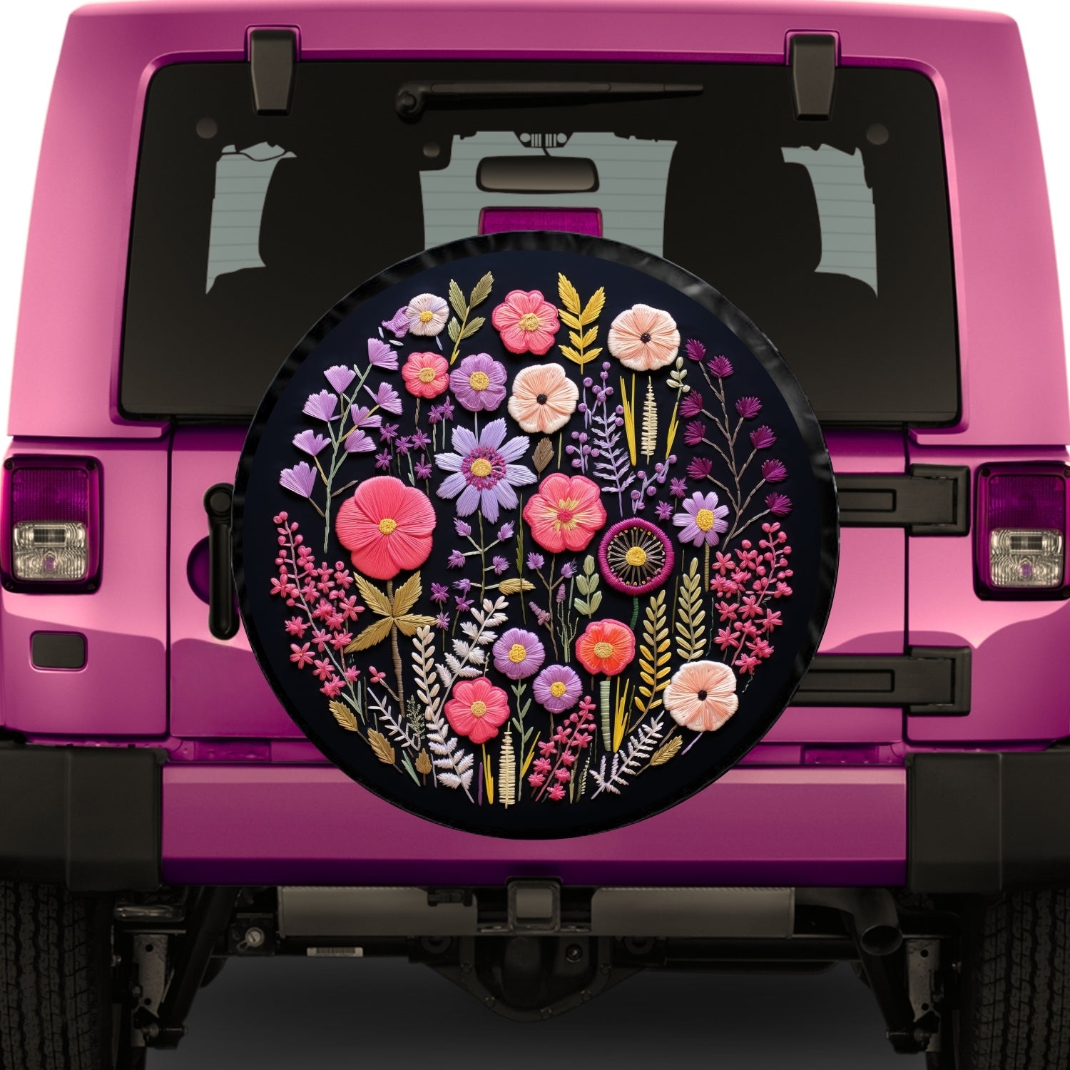 FLORAL TIRE COVERS – COVERDOM