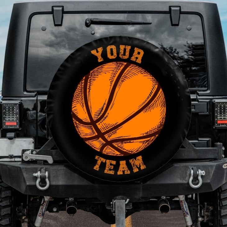 Personalized Basketball Tire Cover – COVERDOM